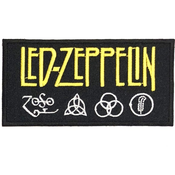 Accessories | Led Zeppelin Patch Iron On Zeppelin 4 Iv Diy Band | Poshmark